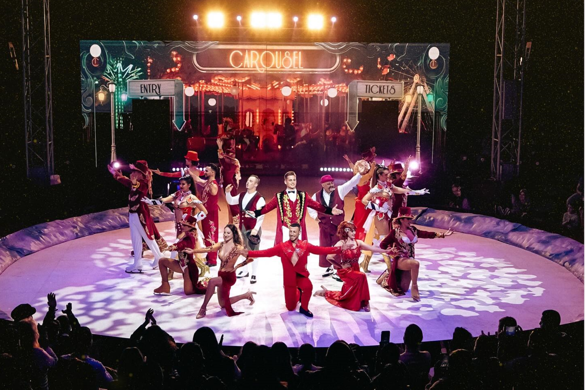 La magia del circo y la elegancia del patinaje cobran vida en ‘Circo On ...